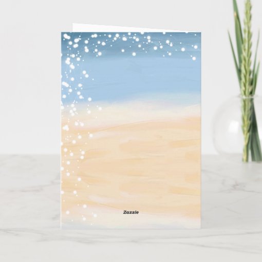 Retirement Beach Coastal Seashell Card | Zazzle