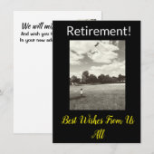 Retirement! Best Wishes From All Happy Adventure | Zazzle