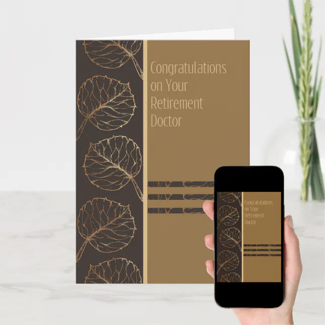 Retirement Card for a Doctor | Zazzle