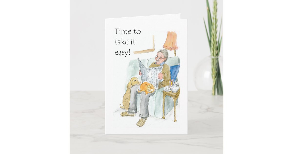 Retirement Card for a Man | Zazzle