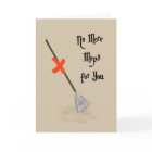 Retirement Card for Janitor with Mop | Zazzle