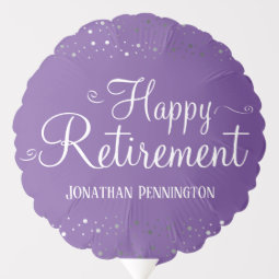 Retirement Confetti Balloon | Zazzle