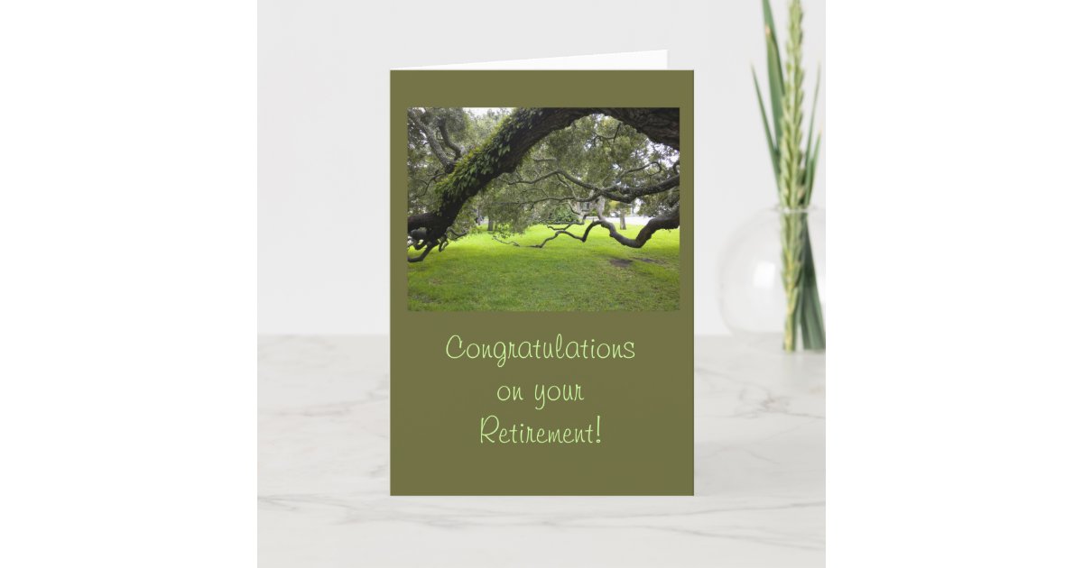 Retirement Congratulations Card | Zazzle