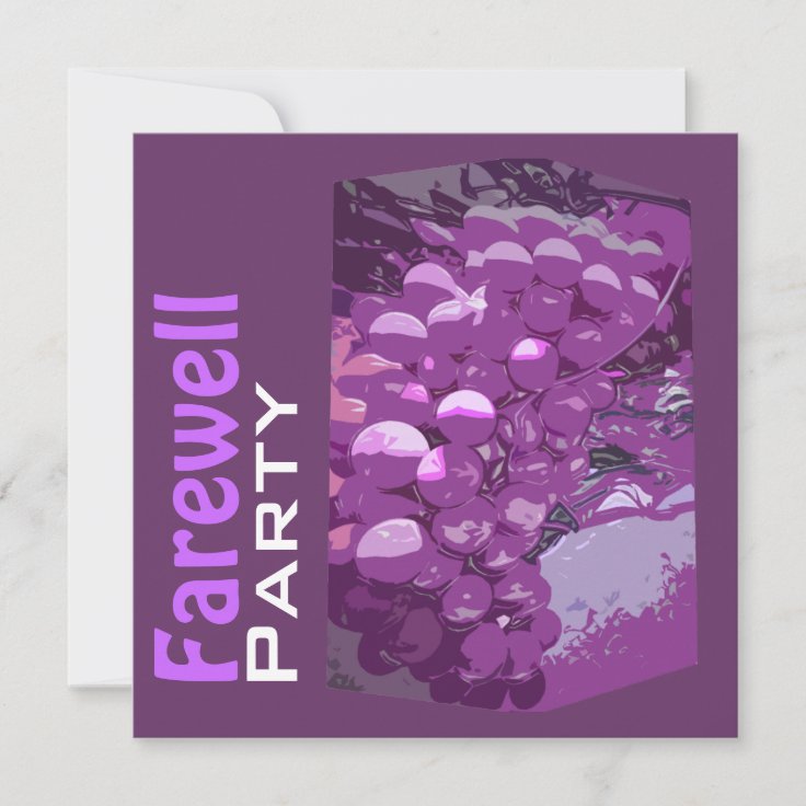 Retirement farewell party elegant personalize invitation | Zazzle