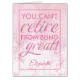 Retirement Glamorous Pink Oversized Card | Zazzle