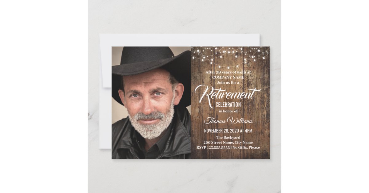 Retirement Invitation | Zazzle