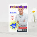 Retirement Magazine Cover Card | Zazzle