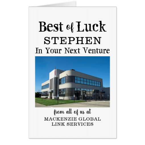 Retirement or Resignation Coworker Photo Collage Card | Zazzle