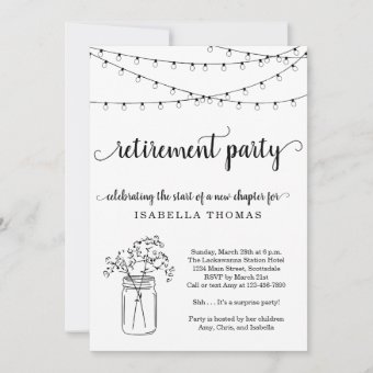 Retirement Party Invitation | Zazzle