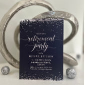 Retirement Party Invite, Elegant Celebration Invitation | Zazzle