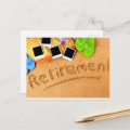 Retirement Postcard | Zazzle