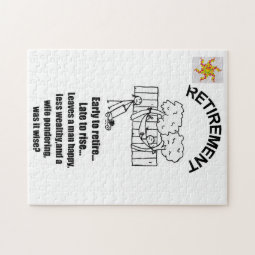 RETIREMENT PUZZLE | Zazzle