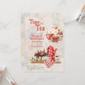 Retirement Tea Party Invite Printed or Digital | Zazzle