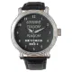 Retirement watch with personalized message & year | Zazzle