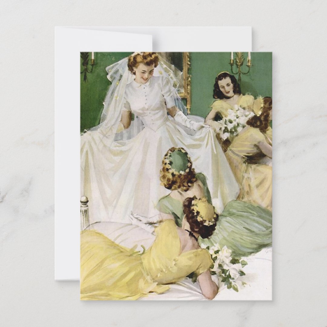 Retro 1940s Bridal Shower Invitation | Zazzle