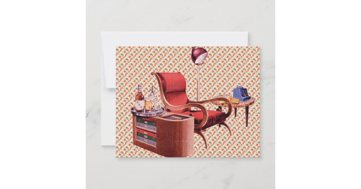Retro 1940s Cocktail Party Invitation | Zazzle