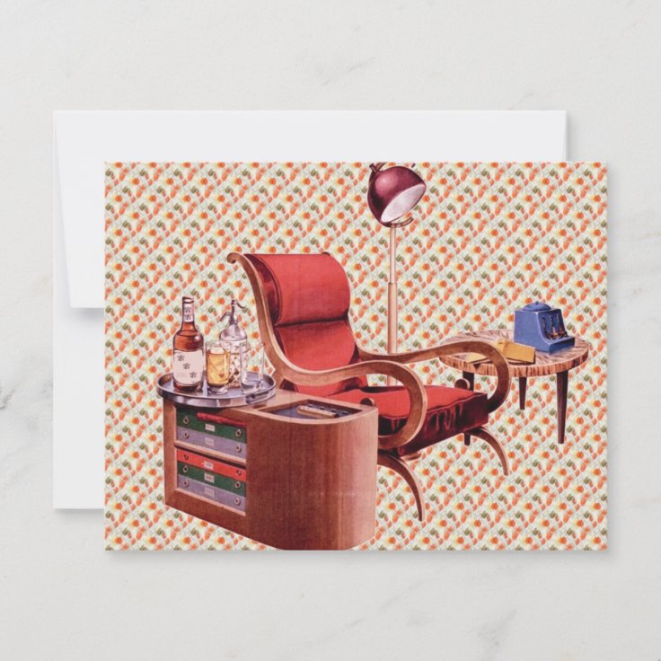 Retro 1940s Cocktail Party Invitation | Zazzle