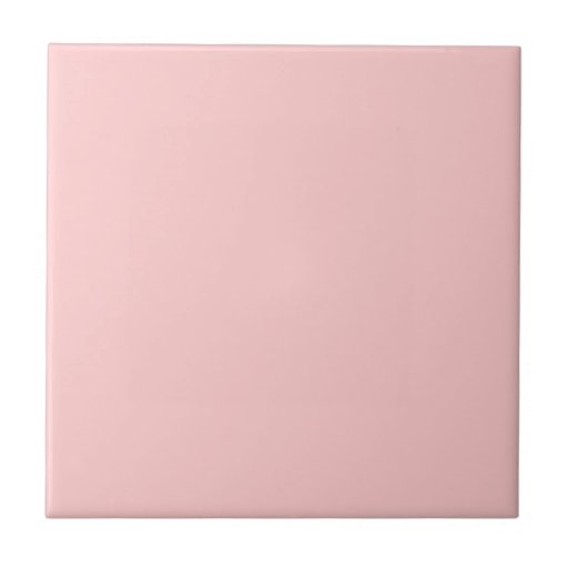 Retro 1950's era Just Pink mid-century era Small Square Tile | Zazzle