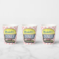 Retro 50s Diner Sock Hop Birthday Party Theme Paper Cups | Zazzle