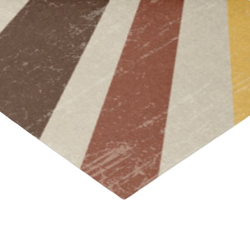 Retro 60s 70s Peace Love Rock n Roll Decoupage Tis Tissue Paper | Zazzle