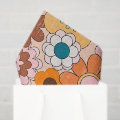 Retro 70s Daisy Groovy Floral Vintage Decoupage Tissue Paper | Zazzle