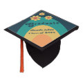 Retro 70s Groovy Daisy Arch Graduation Cap Topper | Zazzle