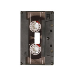 Retro 80's Cassette Tape Light Switch Cover | Zazzle