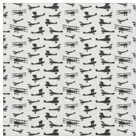 Airplane Design Fabric | Zazzle