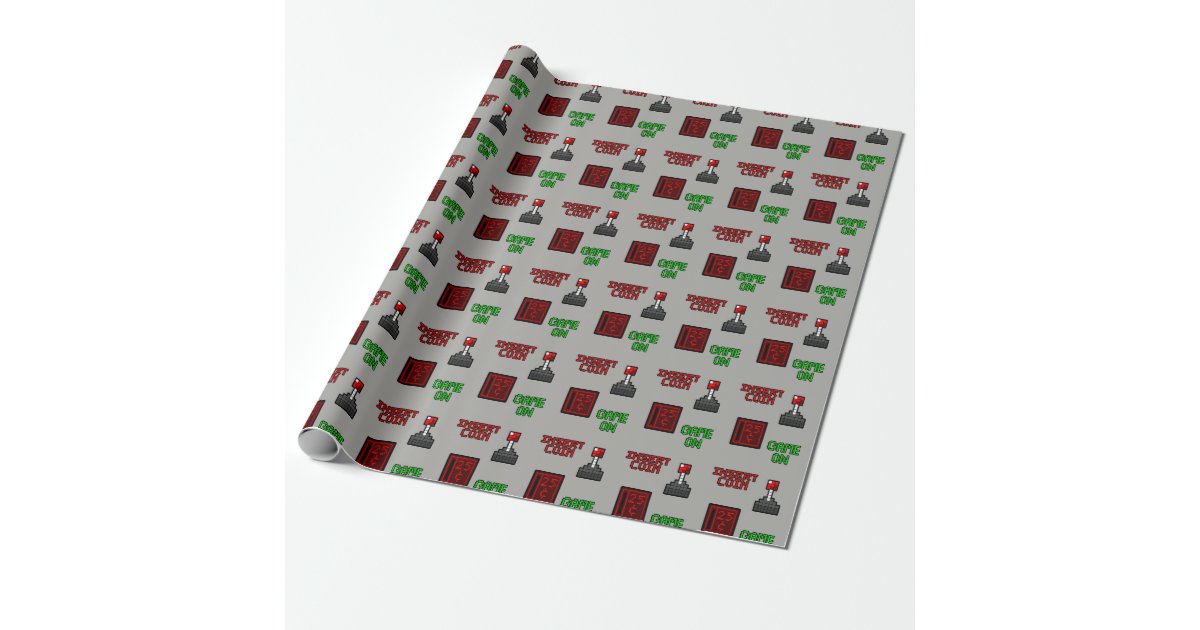 Retro Arcade Wrapping Paper | Zazzle