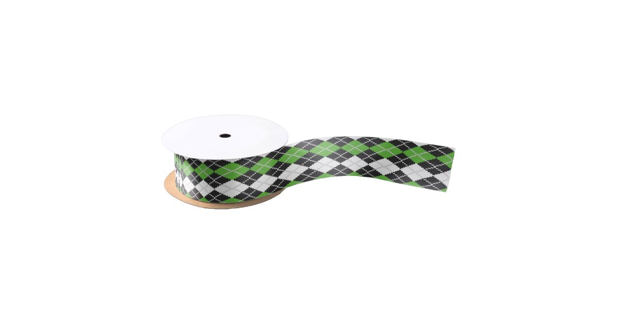 Retro Argyle Ribbon | Zazzle