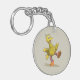 Retro Art Big Bird Keychain | Zazzle