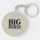 Retro Art Big Bird Keychain | Zazzle