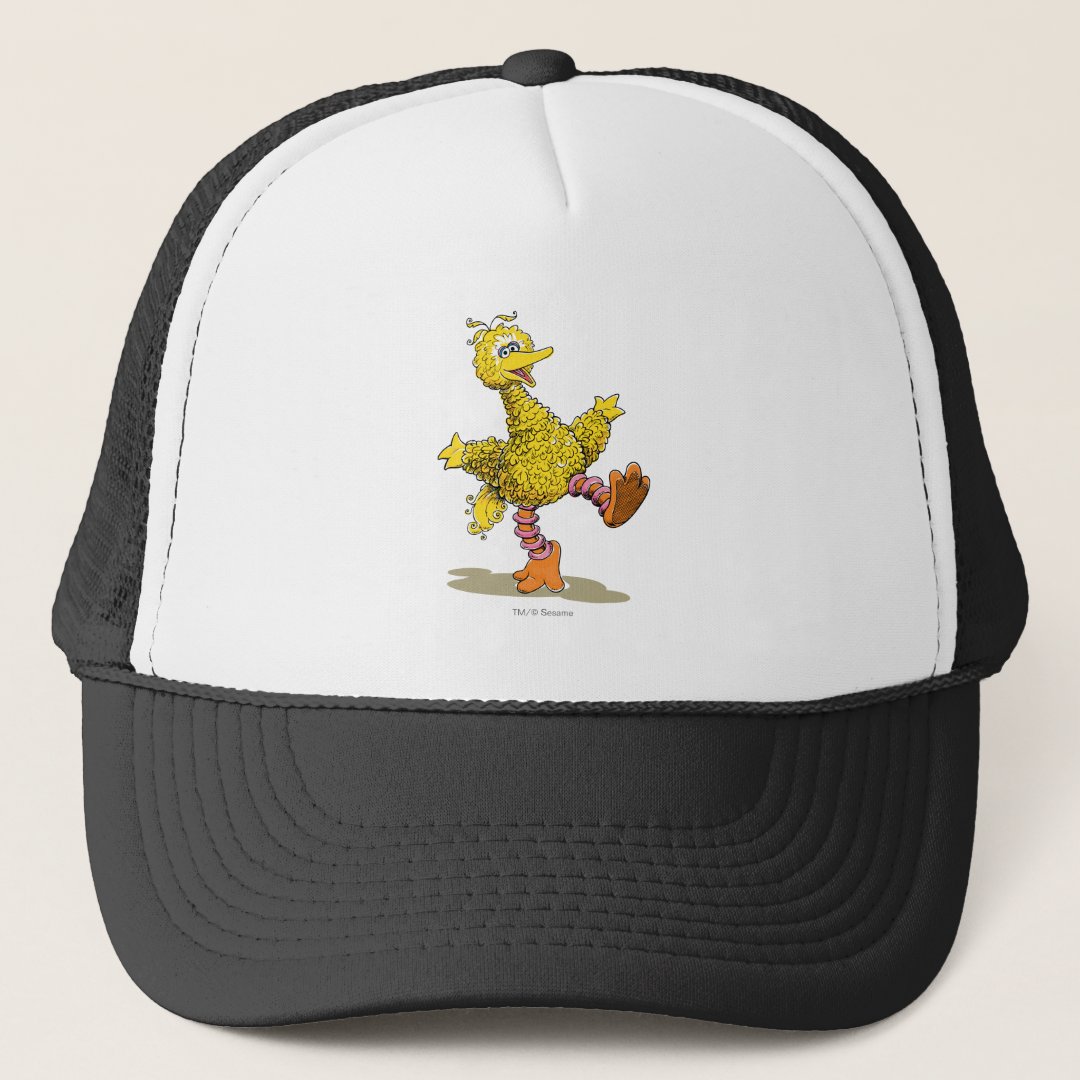 Retro Art Big Bird Trucker Hat | Zazzle