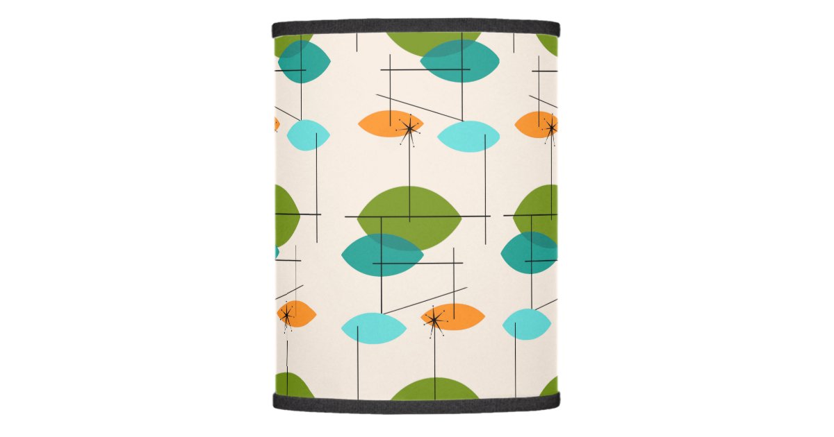 Retro Atomic Mobile Pattern Lamp Shade | Zazzle