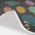 Retro Atomic Space Age Mid Century Modern Rug | Zazzle