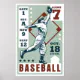 Retro-Baseball Poster | Zazzle