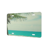 Retro Beach Theme License Plate | Zazzle