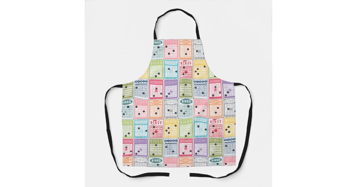 Retro Bingo Apron | Zazzle