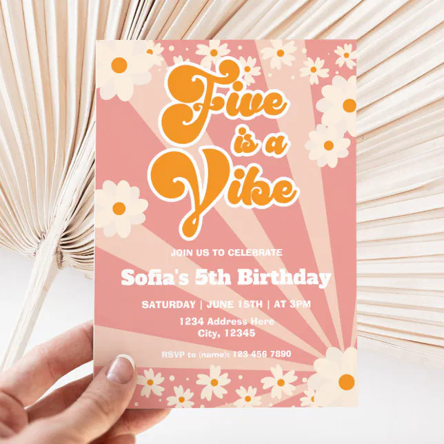 Retro Birthday Invitation | Zazzle