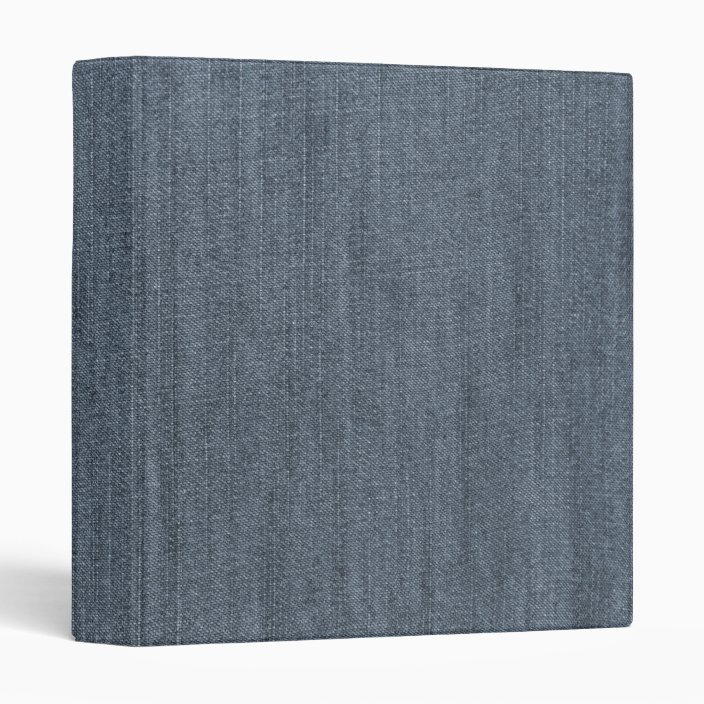 Retro Blue Denim Texture Binder | Zazzle.com