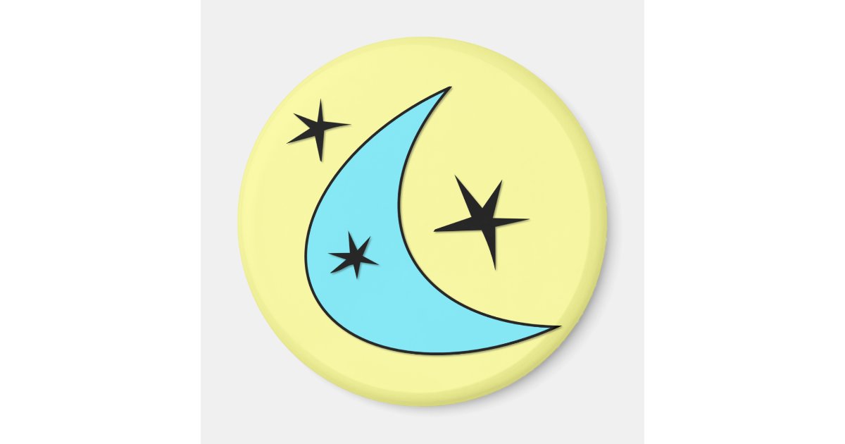 Retro Boomerang Magnet | Zazzle