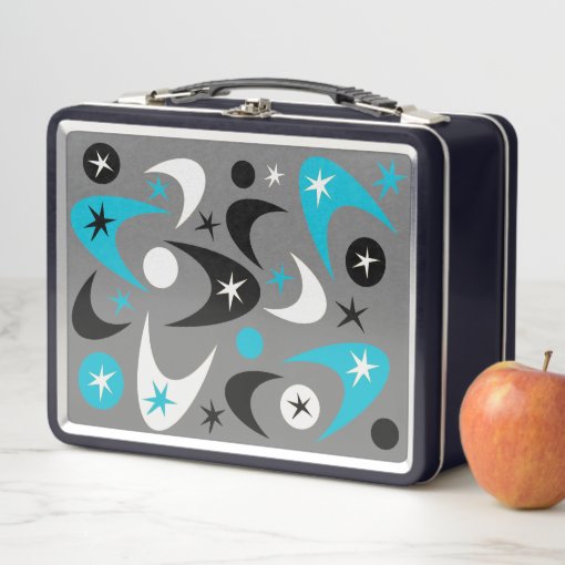 Retro Boomerangs Metal Lunch Box | Zazzle