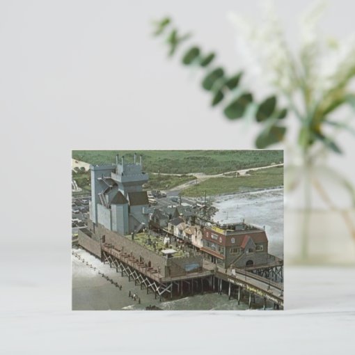 Retro Brigantine Castle Postcard 2 | Zazzle
