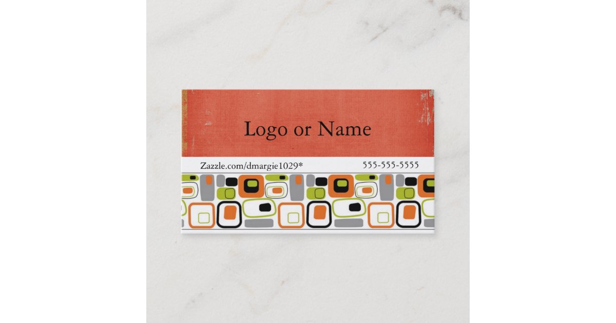 RETRO Business Cards | Zazzle