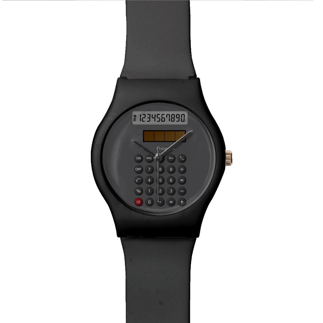 Retro Calculator Watch | Zazzle