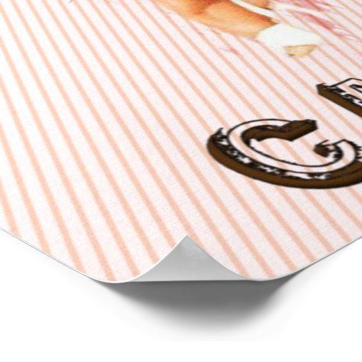 Retro Calendar Girl Pin-up Vintage Style Design Poster | Zazzle