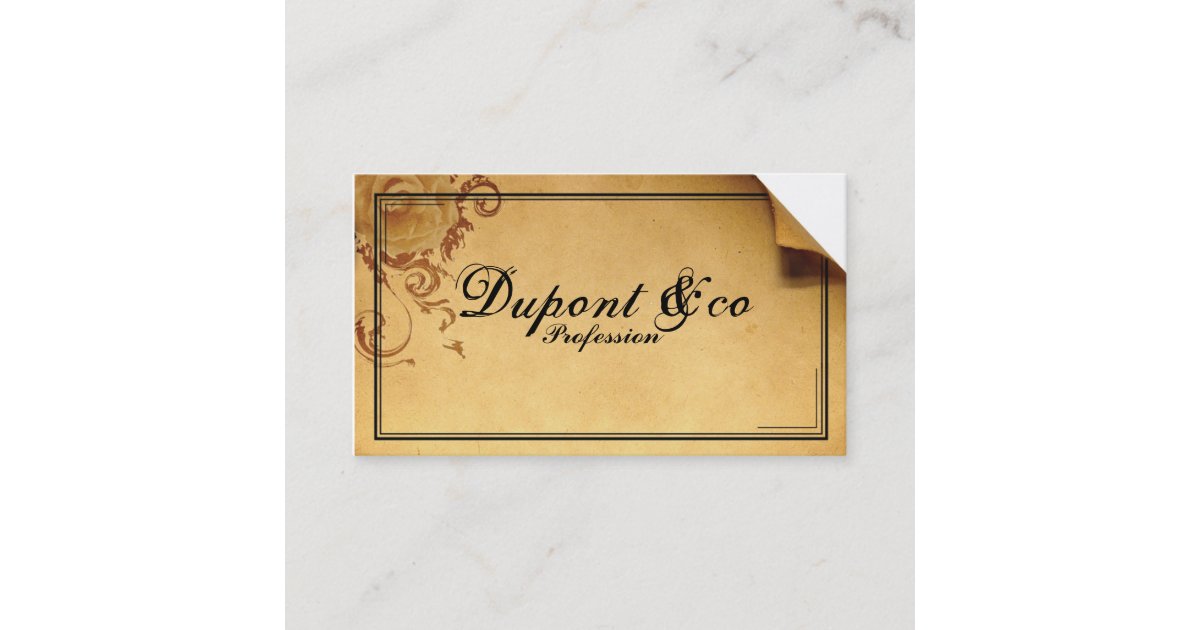 Retro calling card - Retro Business card | Zazzle