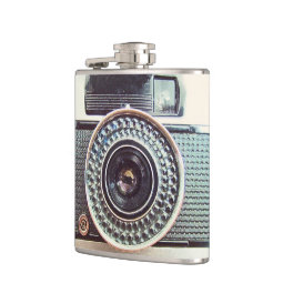 Retro camera flask | Zazzle