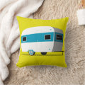 RETRO CAMPER TRAILER PILLOWS | Zazzle