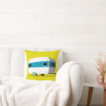RETRO CAMPER TRAILER PILLOWS | Zazzle